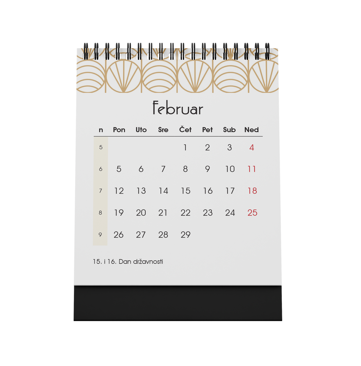 stoni kalendar – Moj rokovnik