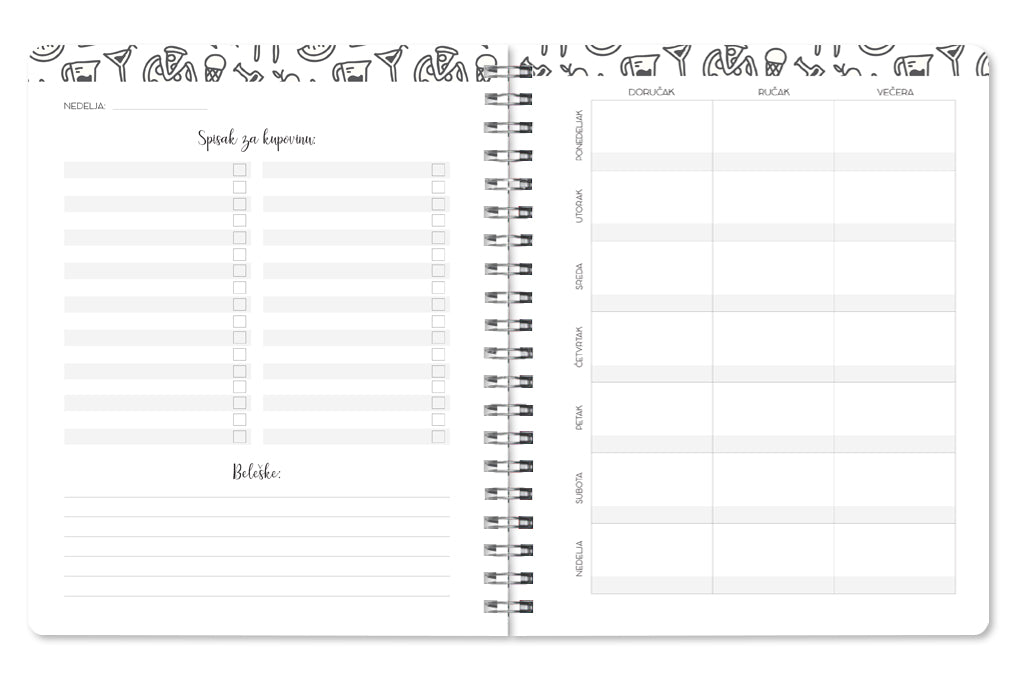 Planer obroka 2 – Moj rokovnik